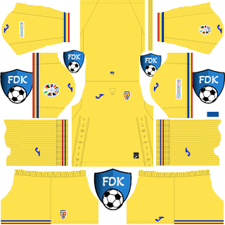 Romania Euro Cup DLS Kits 2024 - Dream League Soccer Kits 2024