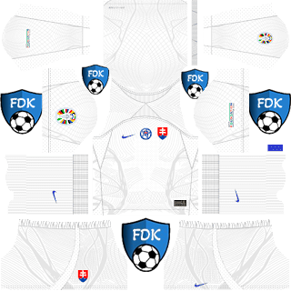 Slovakia Euro Cup DLS Kits 2024 - Dream League Soccer Kits 2024