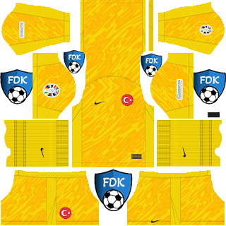 Turkiye Euro Cup DLS Kits 2024 - Dream League Soccer Kits 2024