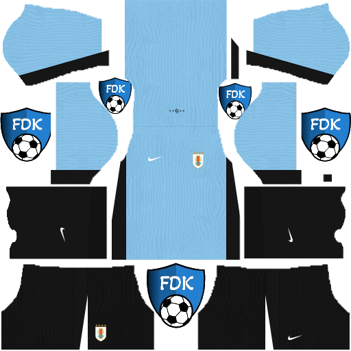 Uruguay Copa America DLS Kits 2024 - Dream League Soccer Kits 2024