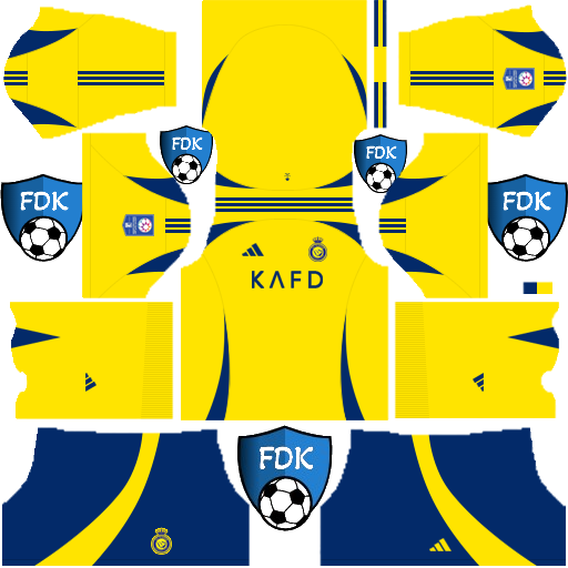 Al Nassr FC DLS Kits 2025 - Dream League Soccer Kits 2025