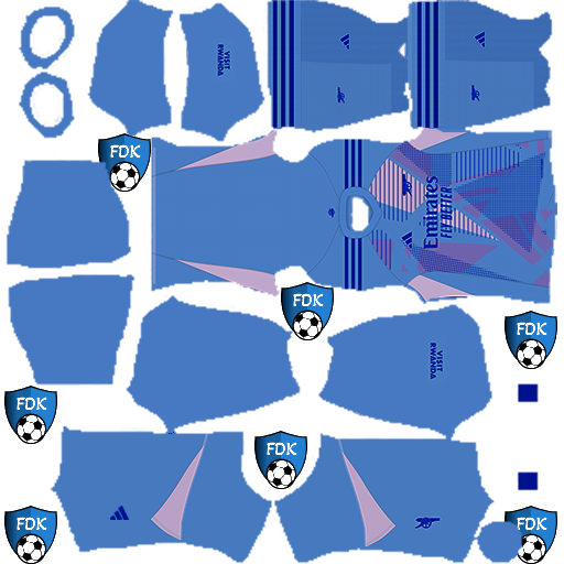 Arsenal DLS Kits 2025 - Dream League Soccer Kits 2025
