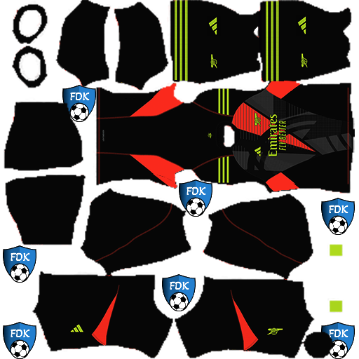 Arsenal DLS Kits 2025 - Dream League Soccer Kits 2025