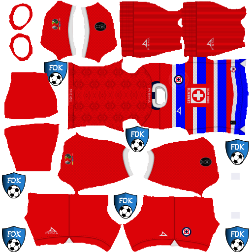 Cruz Azul DLS Kits 2025 - Dream League Soccer Kits 2025