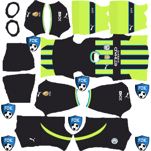 Manchester City DLS Kits 2025 - Dream League Soccer Kits 2025