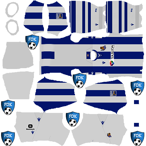 Real Sociedad DLS Kits 2025 - Dream League Soccer Kits 2025