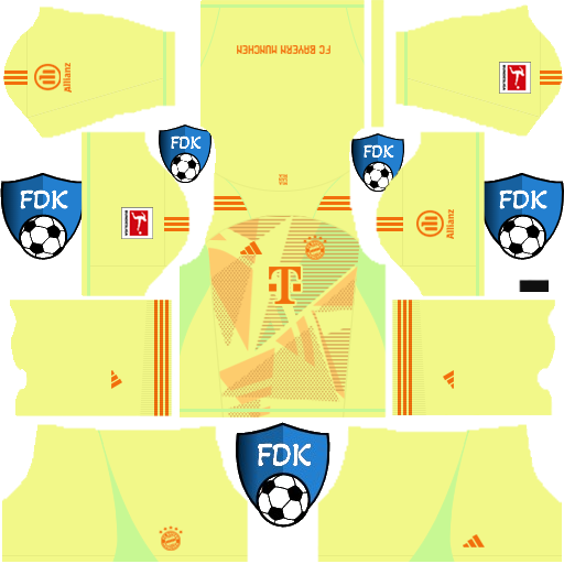 Bayern Munich DLS Kits 2025 - Dream League Soccer Kits 2025