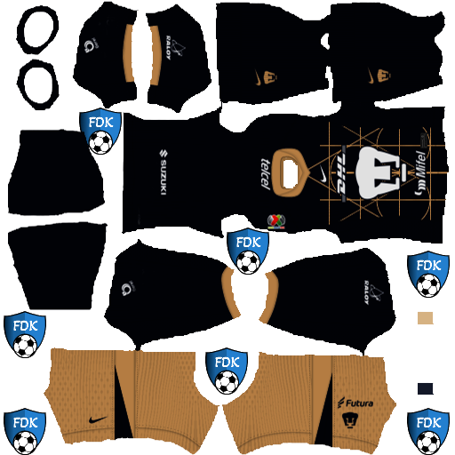 Pumas UNAM DLS Kits 2025 - Dream League Soccer Kits 2025