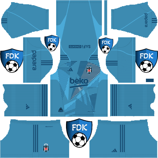 Besiktas JK DLS Kits 2025 - Dream League Soccer Kits 2025