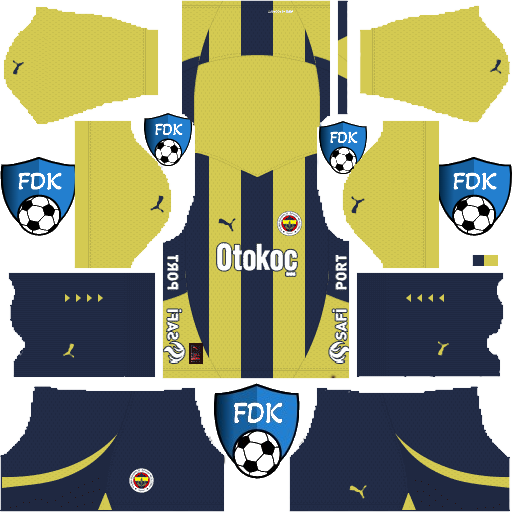 Fenerbahce SK DLS Kits 2025 - Dream League Soccer Kits 2025