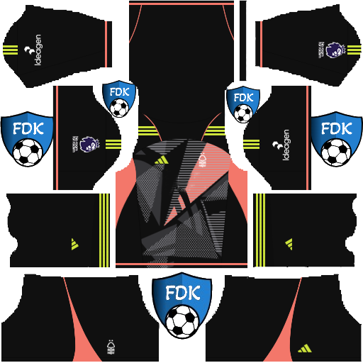 Nottingham Forest FC DLS Kits 2025 - Dream League Soccer Kits 2025
