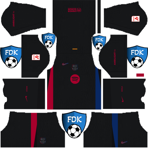 Barcelona DLS Kits 2025 - Dream League Soccer Kits 2025