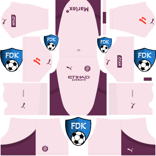 Girona FC DLS Kits 2025 - Dream League Soccer Kits 2025