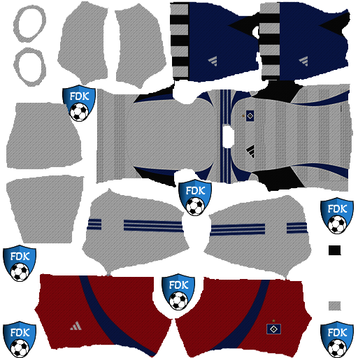 Kaizer Chiefs FC DLS Kits 2024 - Dream League Soccer Kits 2024