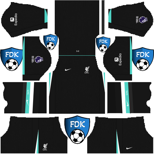 Liverpool DLS Kits 2025 - Dream League Soccer Kits 2025