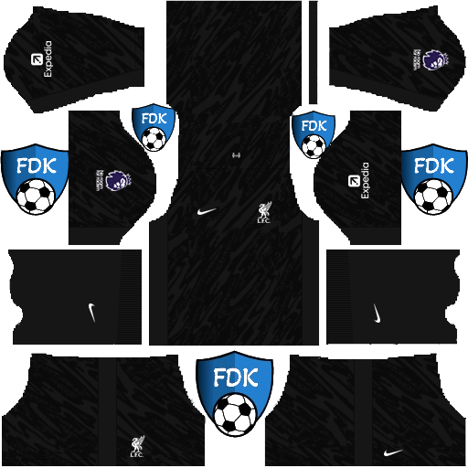 Liverpool DLS Kits 2025 - Dream League Soccer Kits 2025