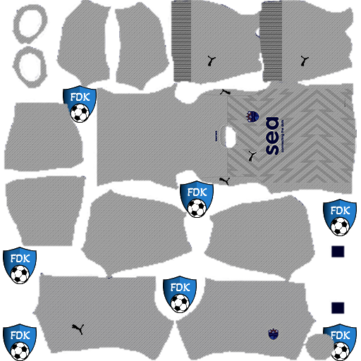 Lion City Sailors FC DLS Kits 2025 - Dream League Soccer Kits 2025