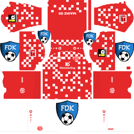FSV Mainz 05 DLS Kits 2025 - Dream League Soccer Kits 2025