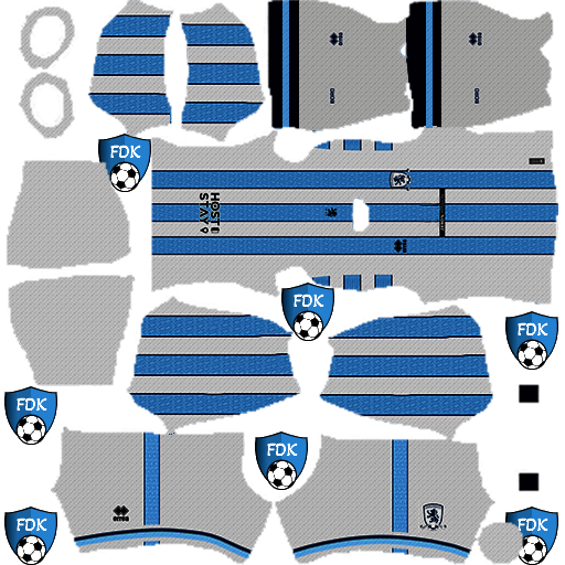 Middlesbrough FC DLS Kits 2025 - Dream League Soccer Kits 2025