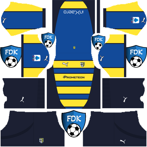 Parma Calcio DLS Kits 2025 - Dream League Soccer Kits 2025