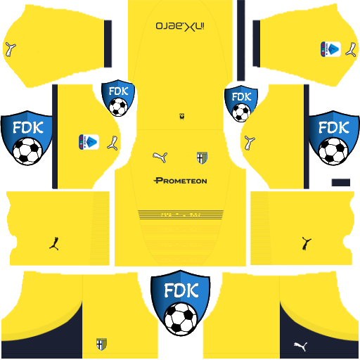 Parma Calcio DLS Kits 2025 - Dream League Soccer Kits 2025