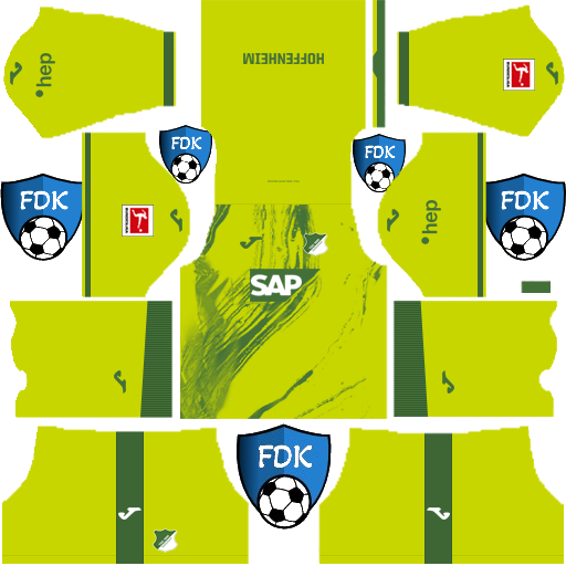 TSG Hoffenheim DLS Kits 2025 - Dream League Soccer Kits 2025