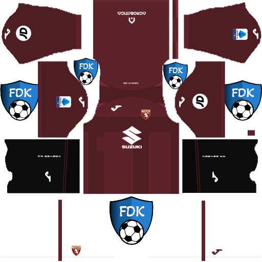 Torino FC DLS Kits 2025 - Dream League Soccer Kits 2025
