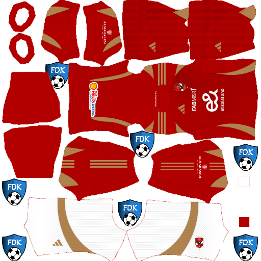 Al Ahly SC DLS Kits 2025 - Dream League Soccer Kits 2025
