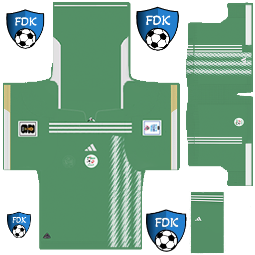 Algeria Pro League Soccer Kits WC 2026 - Algeria PLS and PKS Kits