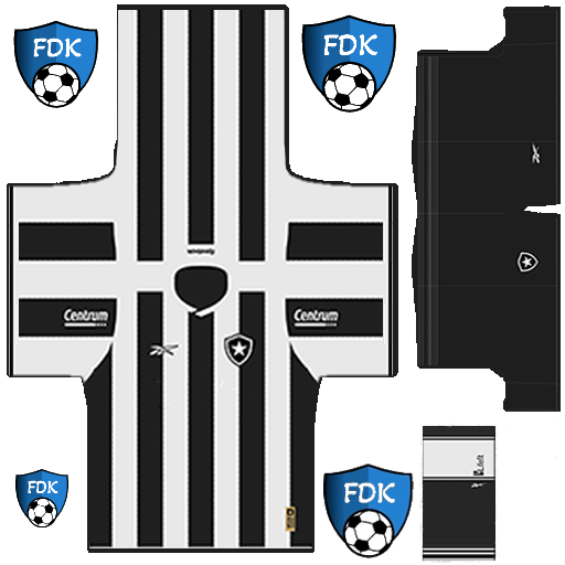 Botafogo FR Pro League Soccer Kits 2025 - Botafogo FR PLS and PKS Kits