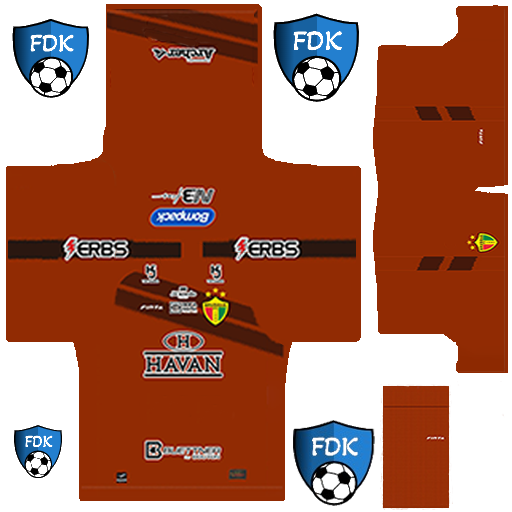 Brusque FC Pro League Soccer Kits 2025 - Brusque FC PLS and PKS Kits