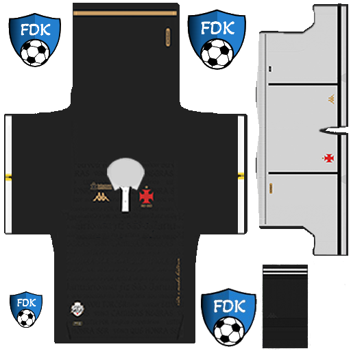 CR Vasco da Gama Pro League Soccer Kits 2025 - CR Vasco da Gama PLS and ...