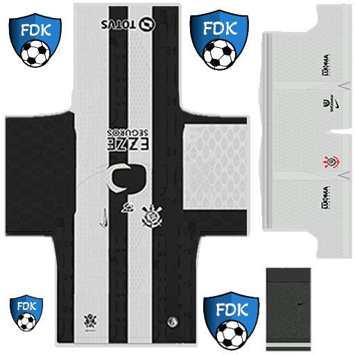 Corinthians Pro League Soccer Kits 2025 - Corinthians PLS and PKS Kits