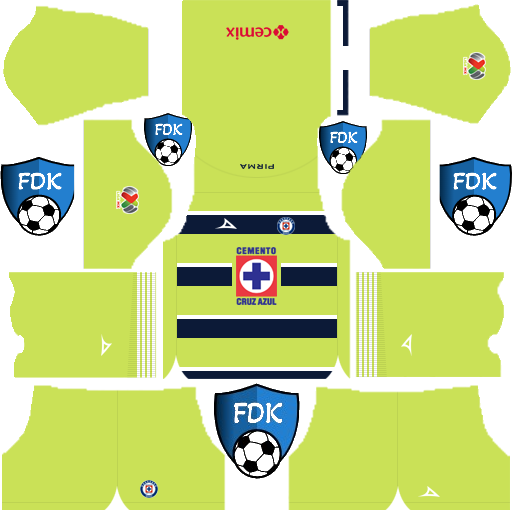 Cruz Azul DLS Kits 2025 - Dream League Soccer Kits 2025