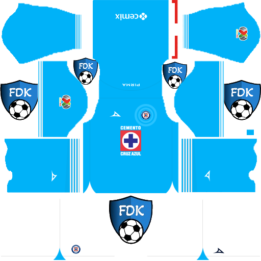 Cruz Azul DLS Kits 2025 - Dream League Soccer Kits 2025