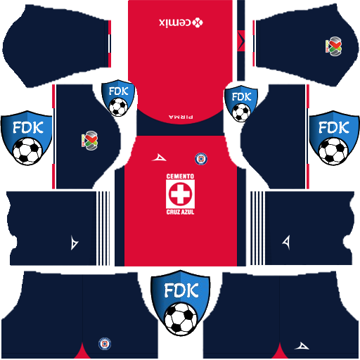 Cruz Azul DLS Kits 2025 - Dream League Soccer Kits 2025