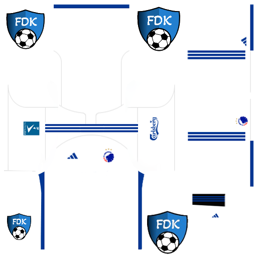 FC Copenhagen Pro League Soccer Kits 2025 - FC Copenhagen PLS and PKS Kits