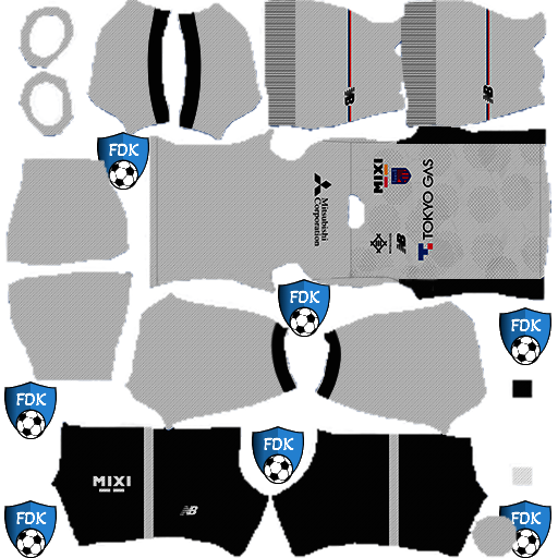 FC Tokyo DLS Kits 2025 - Dream League Soccer Kits 2025