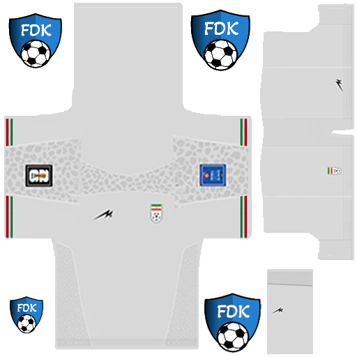 Iran Pro League Soccer Kits WC 2026 - Iran PLS and PKS Kits