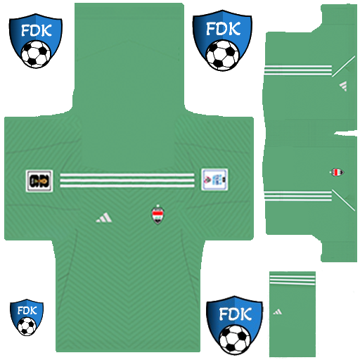Iraq Pro League Soccer Kits WC 2026 - Iraq PLS and PKS Kits