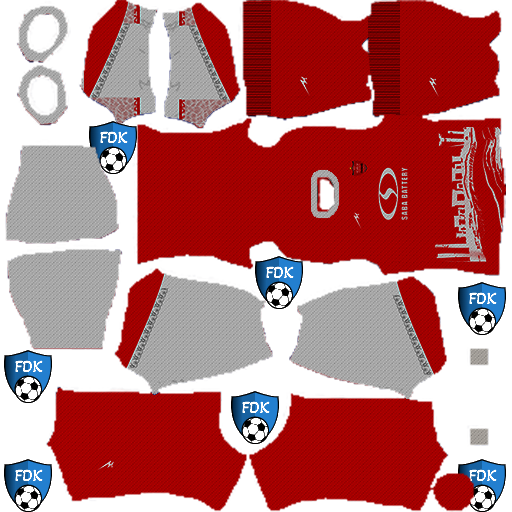 Persepolis FC DLS Kits 2025 - Dream League Soccer Kits 2025