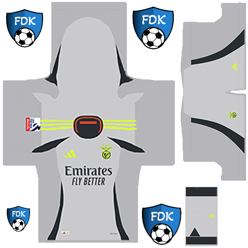 SL Benfica Pro League Soccer Kits 2025 - SL Benfica PLS and PKS Kits