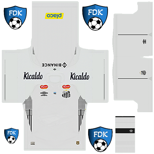 Santos FC Pro League Soccer Kits 2025 - Santos FC PLS and PKS Kits