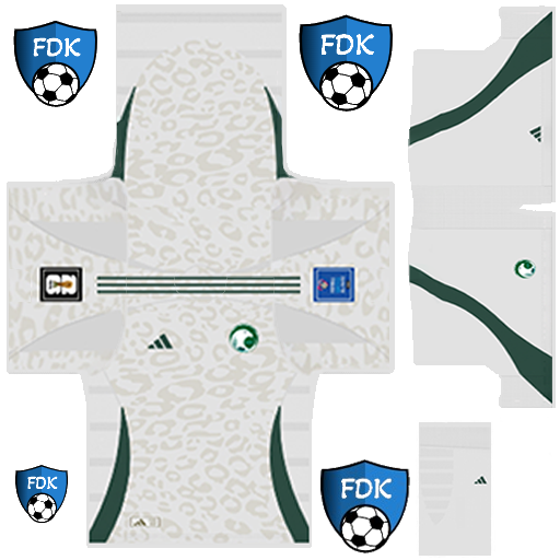 Saudi Arabia Pro League Soccer Kits WC 2026 - Saudi Arabia PLS and PKS Kits