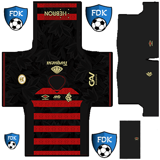 Sport Recife Pro League Soccer Kits 2025 - Sport Recife PLS and PKS Kits