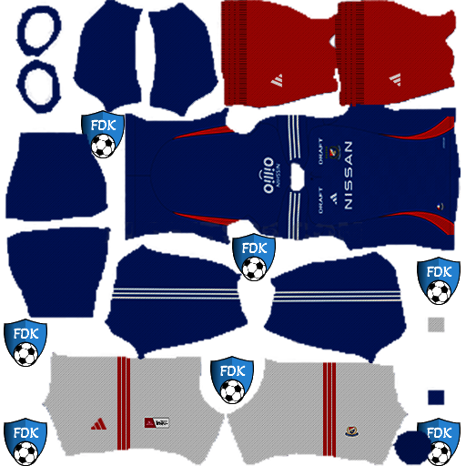 Yokohama F. Marinos DLS Kits 2025 - Dream League Soccer Kits 2025