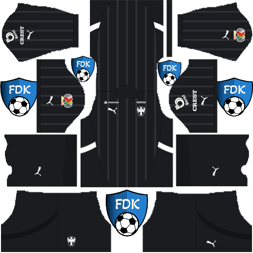 CF Monterrey DLS Kits 2025 - Dream League Soccer Kits 2025