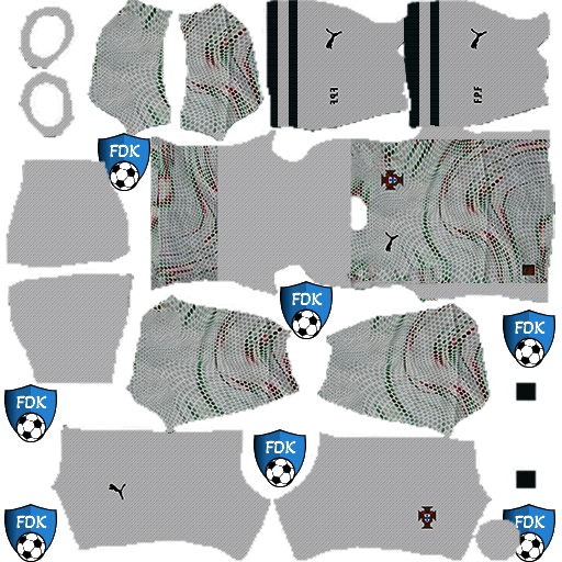 Portugal DLS Kits 2025 - Dream League Soccer Kits 2025