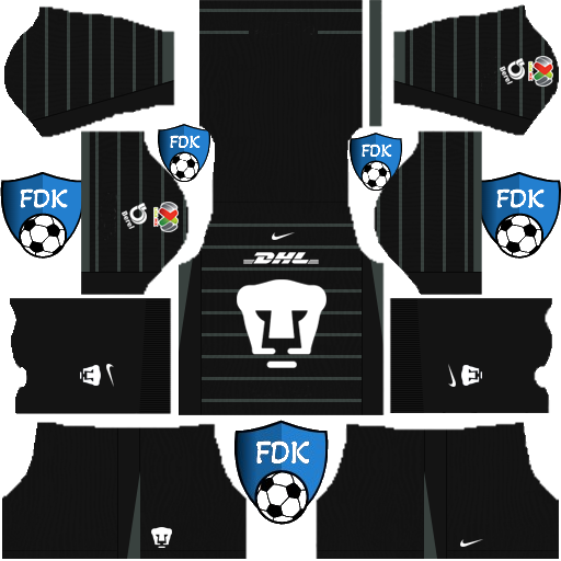 Pumas UNAM DLS Kits 2025 - Dream League Soccer Kits 2025