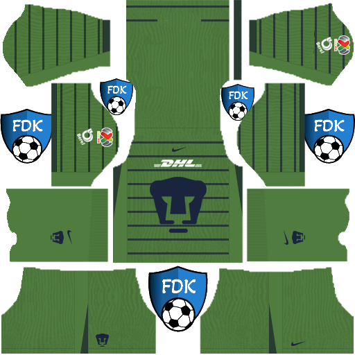 Pumas UNAM DLS Kits 2025 - Dream League Soccer Kits 2025